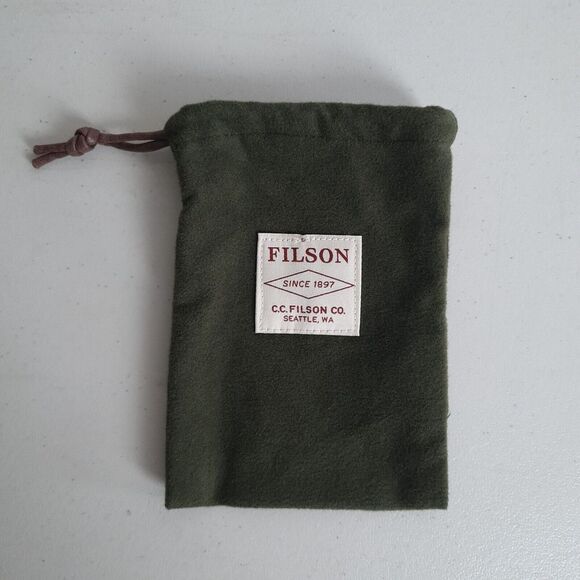 Filson | Bags | Filson Wallet Dust Bag 4x55 Green Sueded Moleskin ...